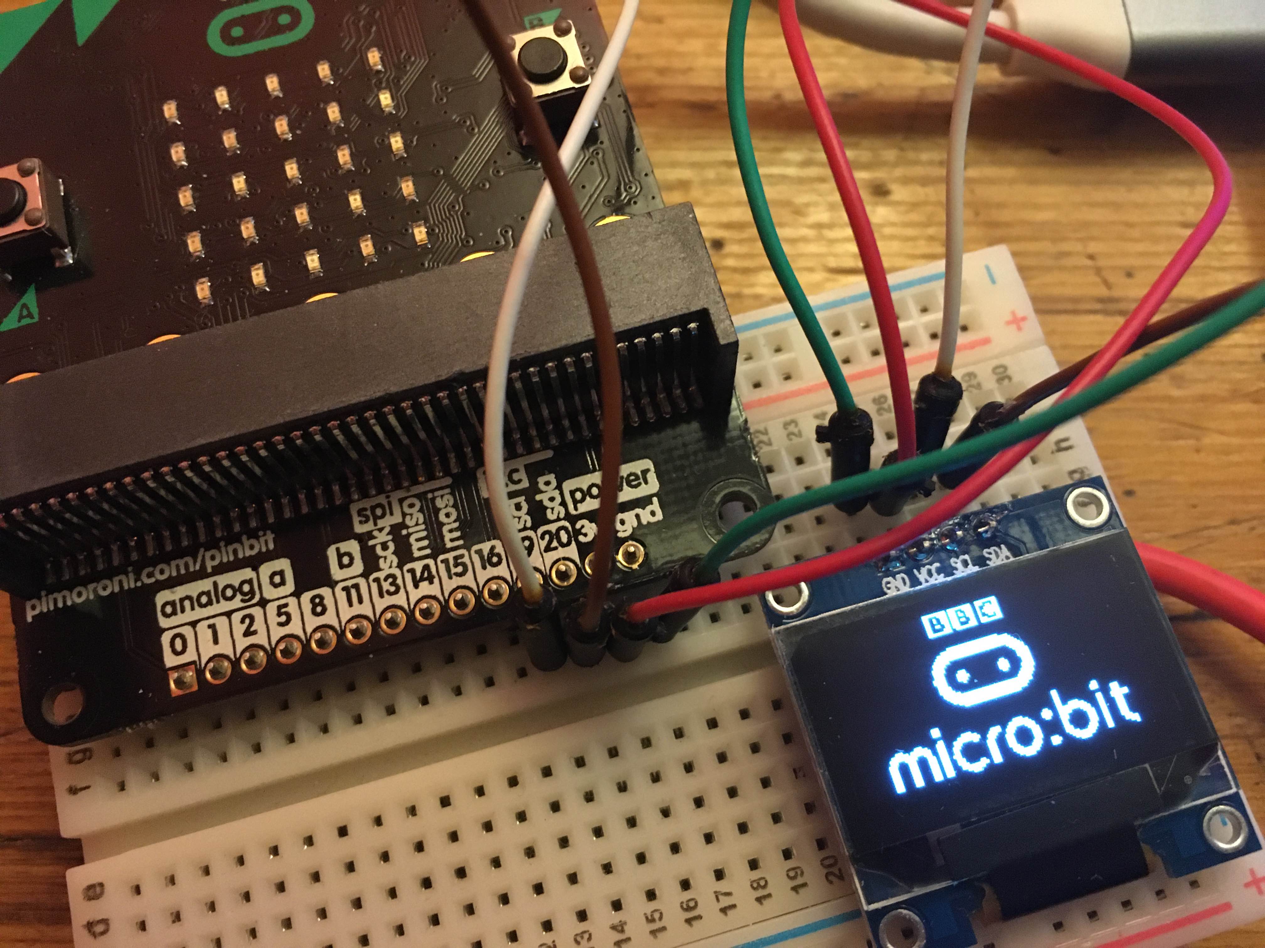 micro:bit OLED display | Blog My Wiki!